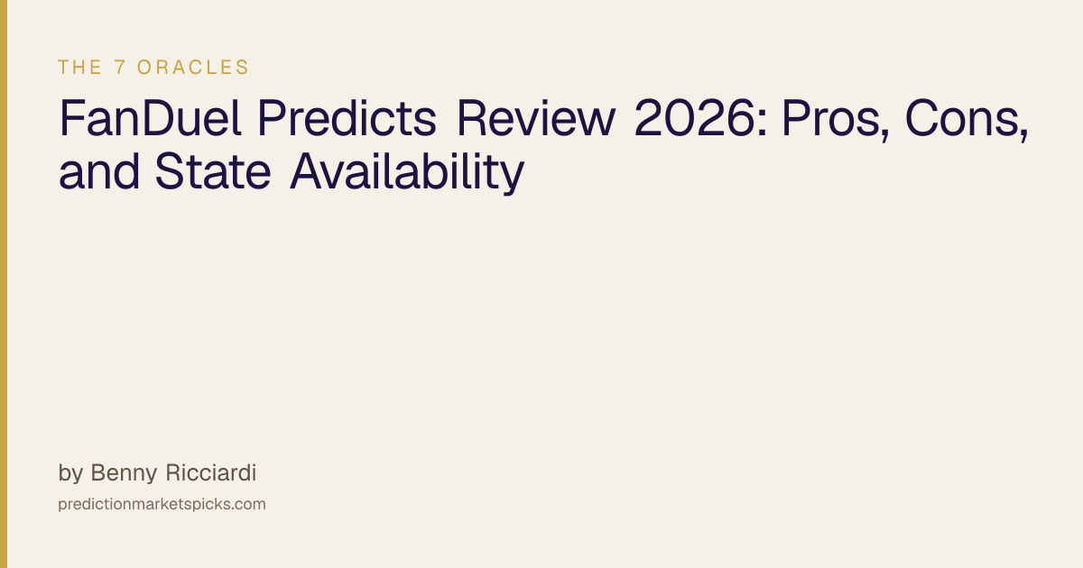 FanDuel Predicts Review 2026: Pros, Cons, and State Availability ...